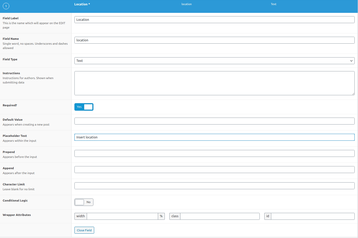 Manage Advanced Custom Fields and integrate them in a Wordpress plugin - Flowygo